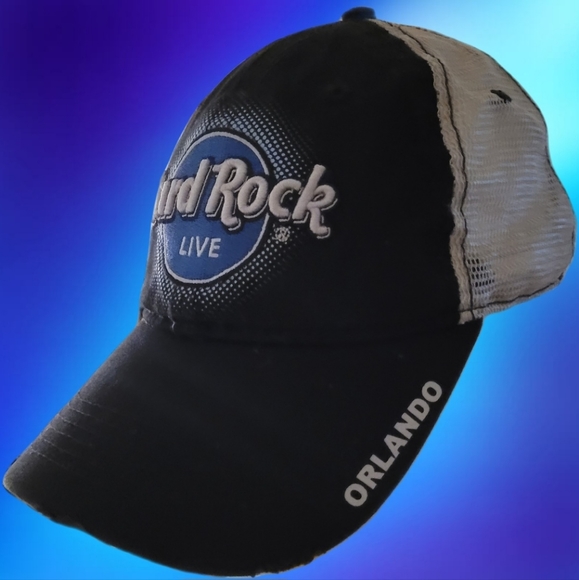 Hard Rock Cafe | Accessories | Hard Rock Live Orlando Fl Snap Back Navy ...
